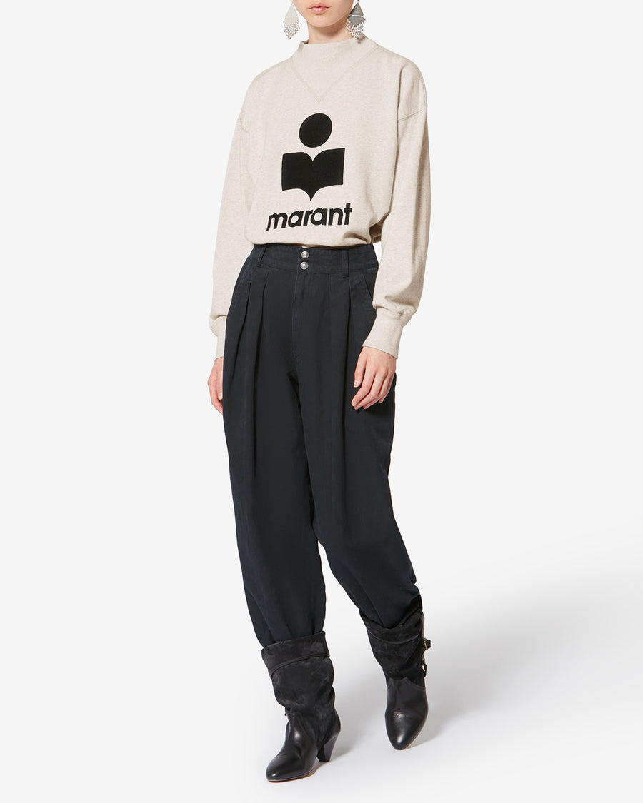 Sweatshirt Moby Femme écru | ISABEL MARANT Site Officiel