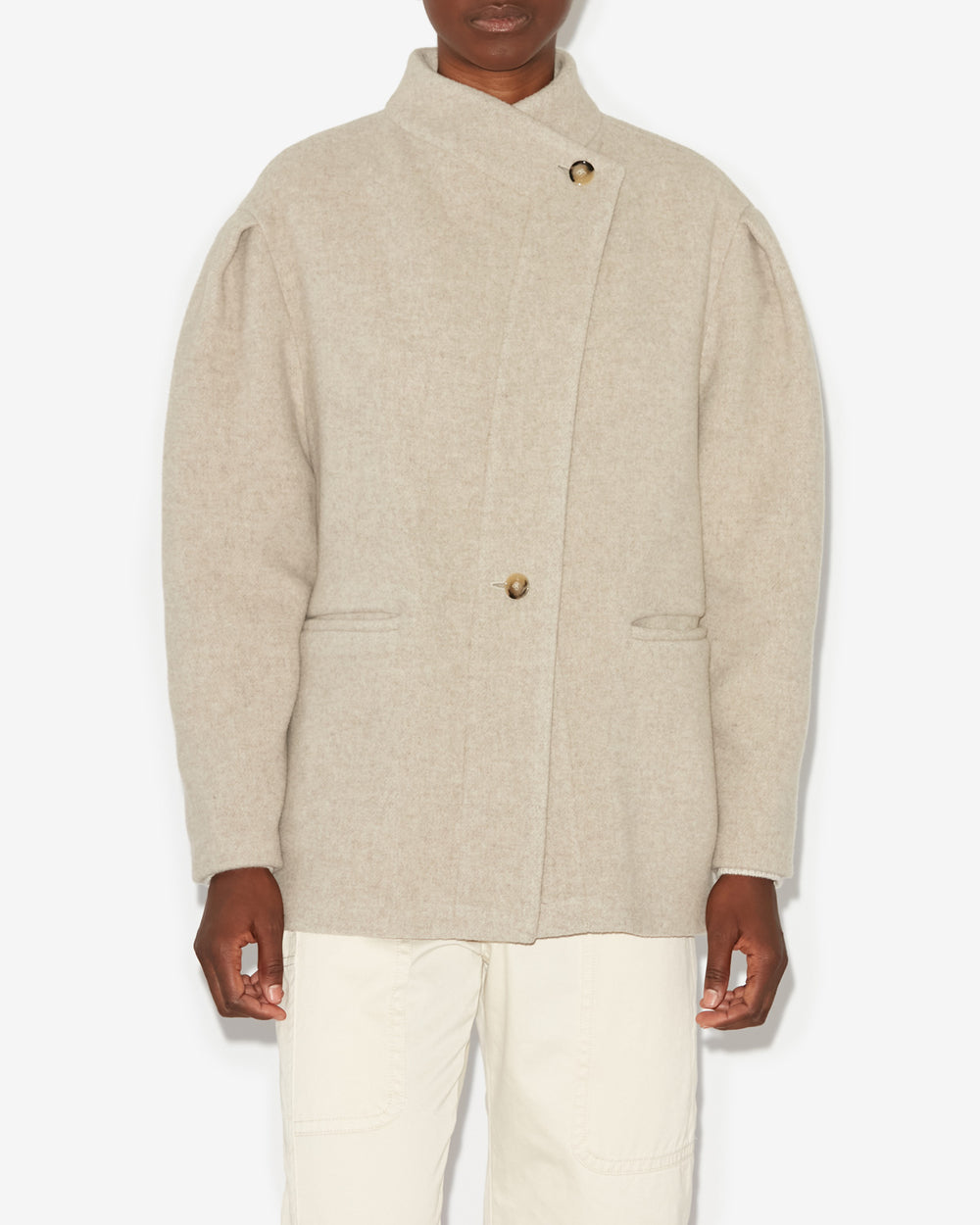 JABADI JACKET Woman ecru | ISABEL MARANT Official online store