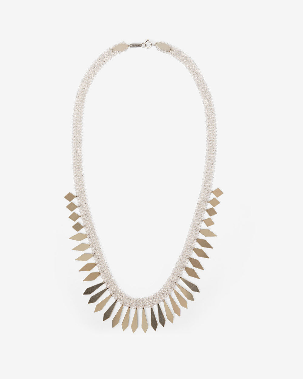 EDWIN CHAIN NECKLACE Man silver | ISABEL MARANT Official online store