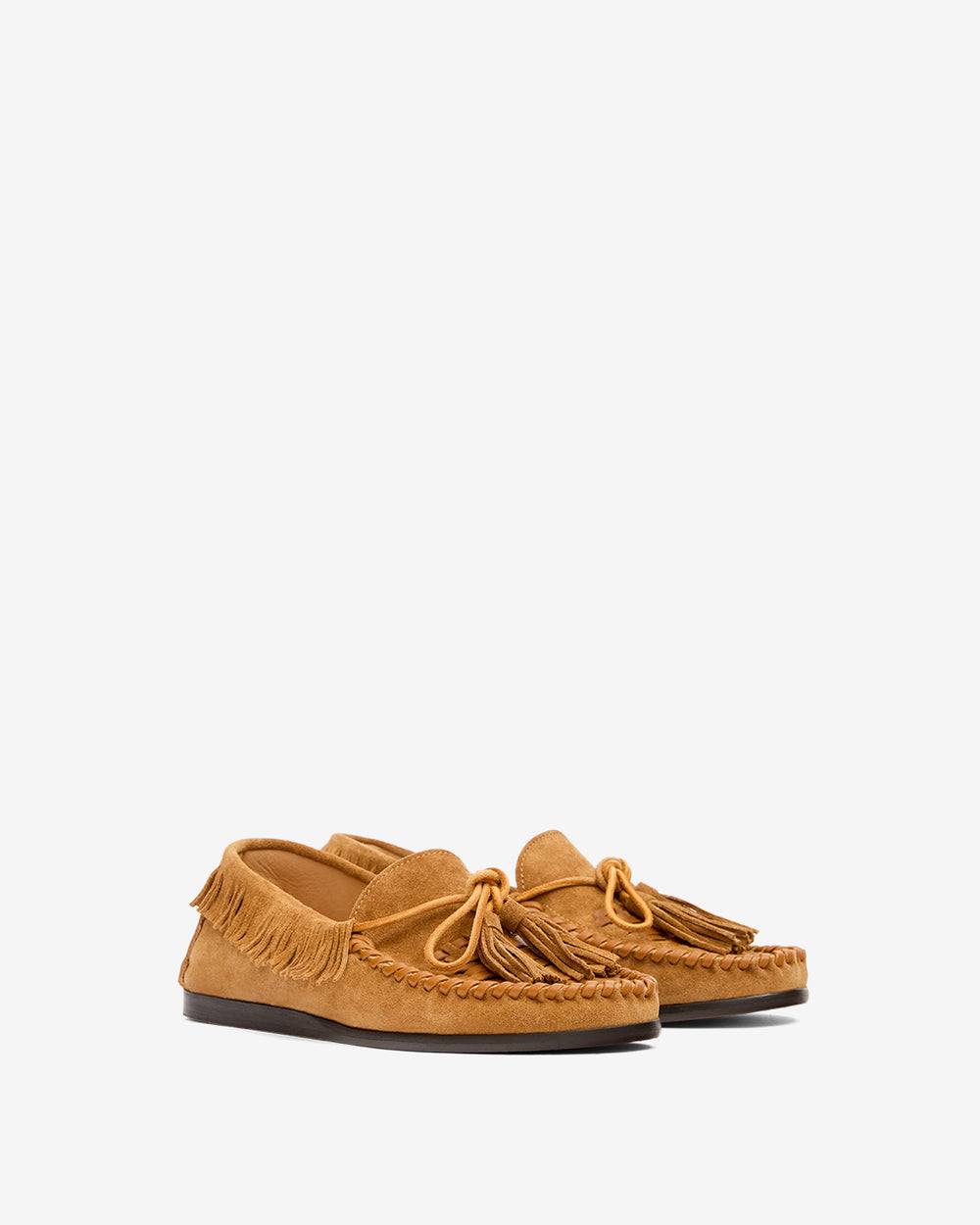 FITZA LOAFERS Woman cognac | ISABEL MARANT Official online store